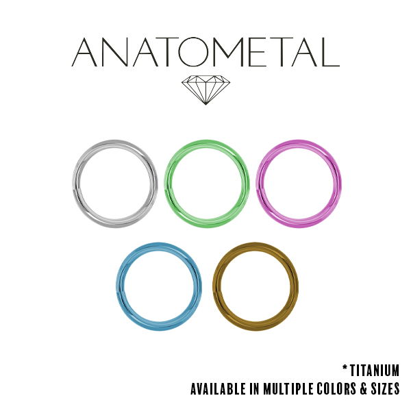 Steel and Titanium Rings - 23rd Street Body Piercing Online Shop