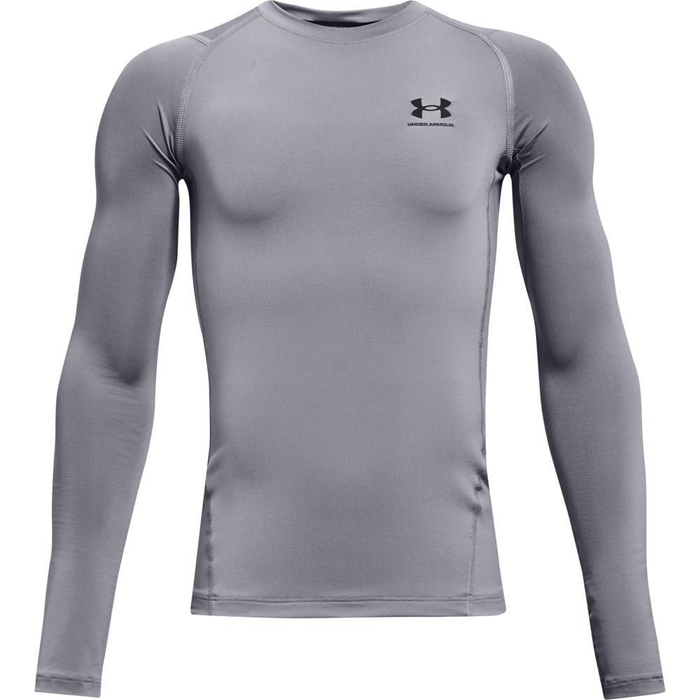 Under Armour HeatGear Long Sleeve Shirt Youth 2022 Medium Black