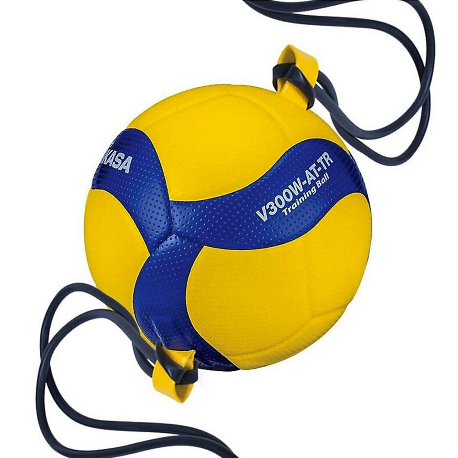 Ballon d’Entraînement de Volleyball Mikasa V300WATTR avec Câbles Élast ...