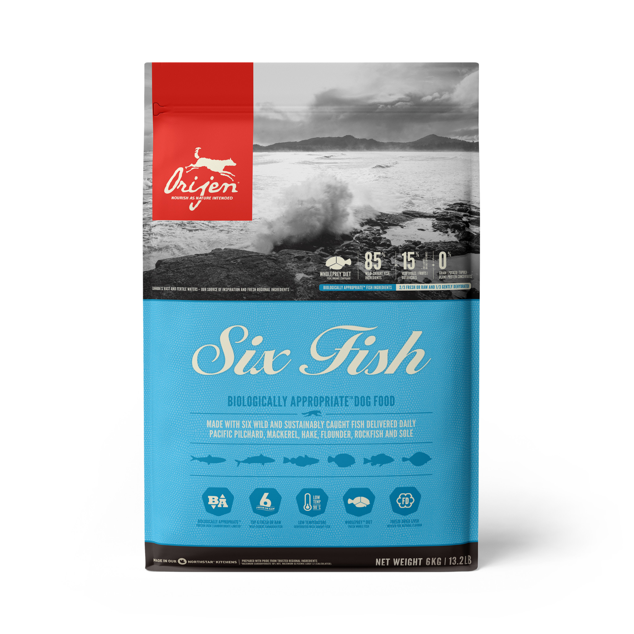 ORIJEN Six Fish - Western Pet Supply