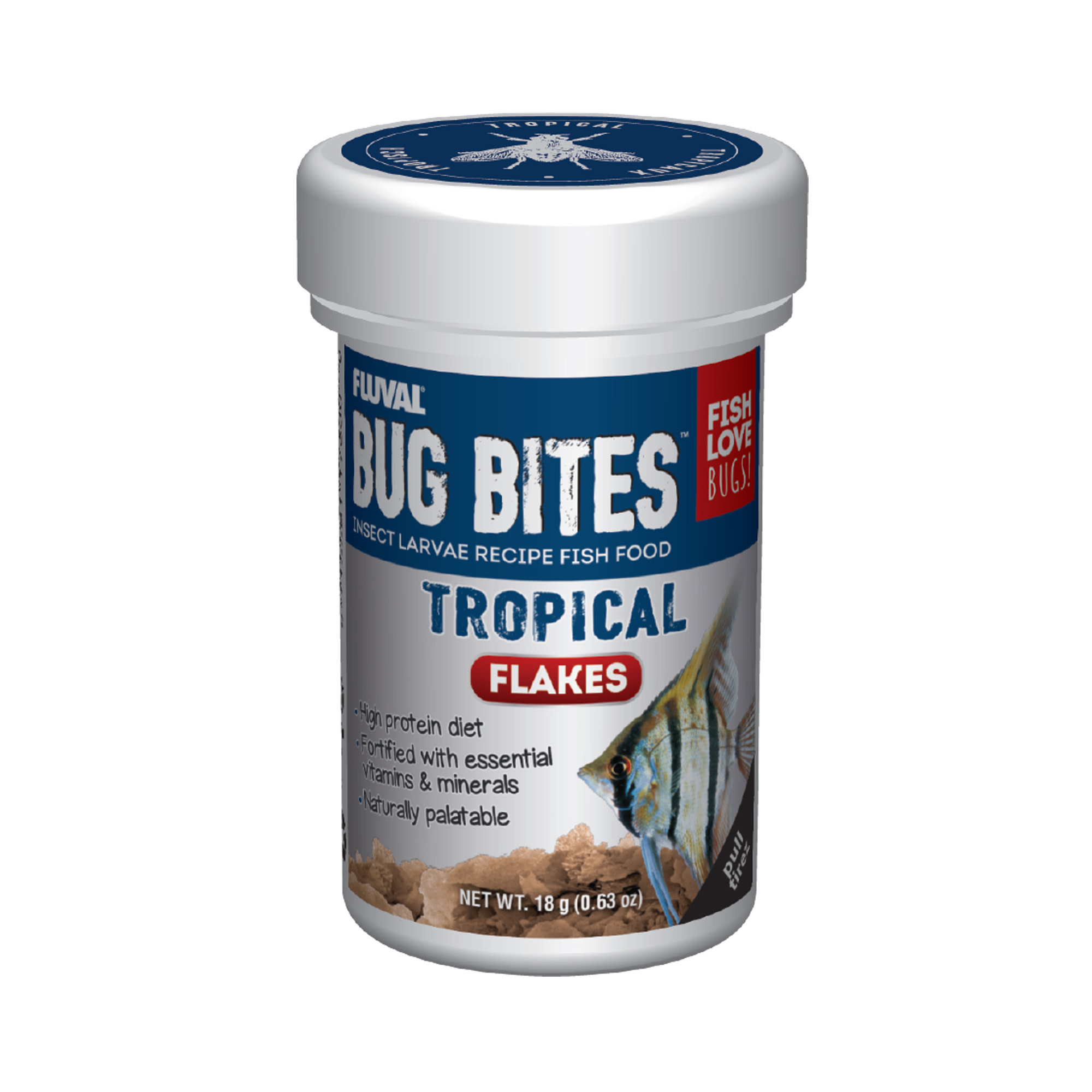 Bug Bites Tropical Flakes 18g - Western Pet Supply