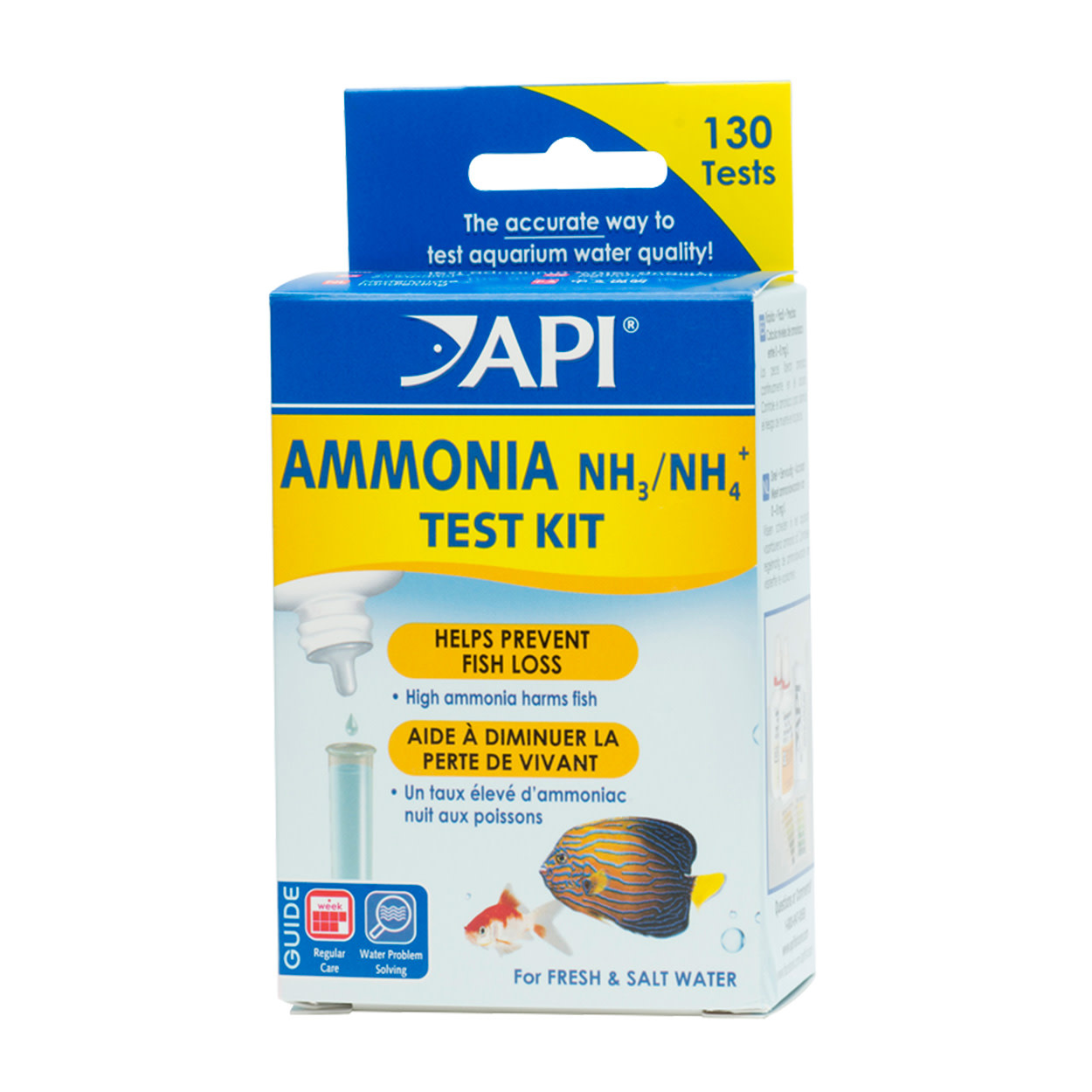 API Ammonia Test Kit for Freshwater/Saltwater Aquariums - Western Pet ...