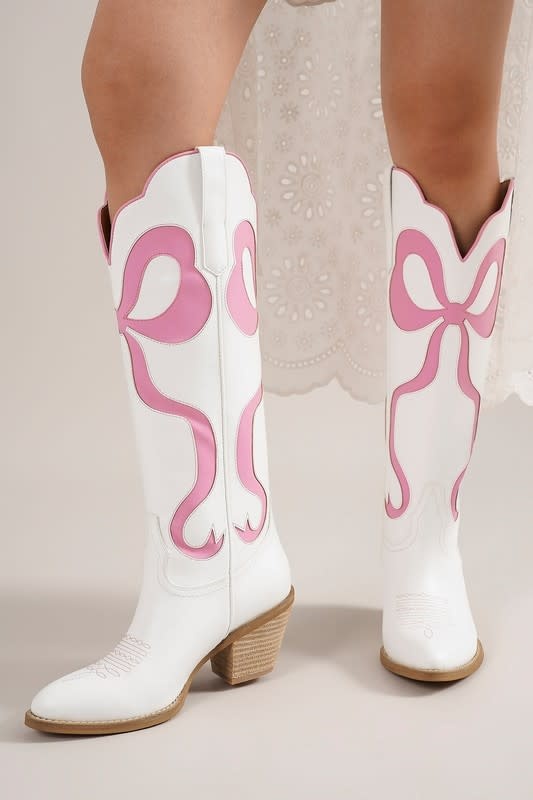 Bow Boots (7 Colors) - Cousin Couture