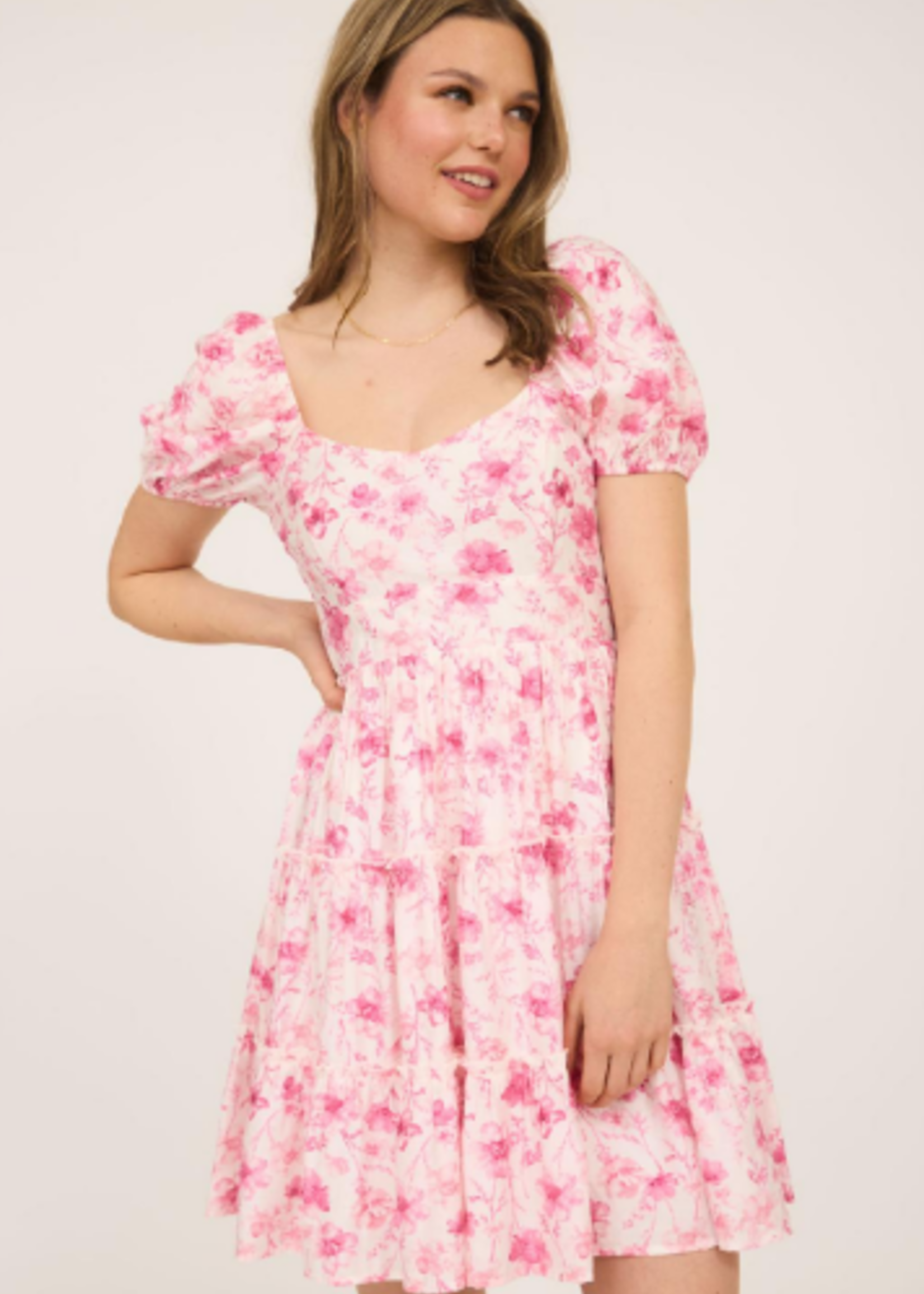 Sweet Floral Dress (2 Colors) - Cousin Couture