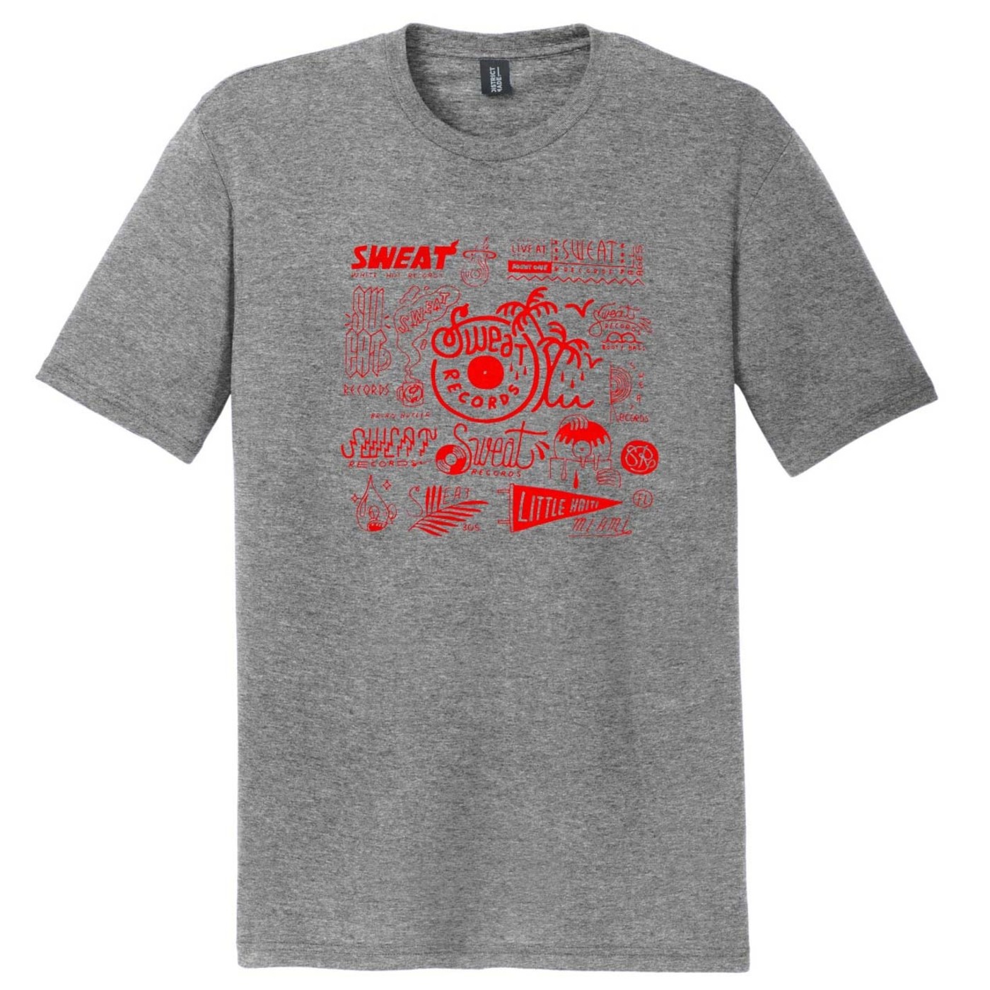 Sweat x Brian Butler "Logo Sheet" Tee - Sweat Records