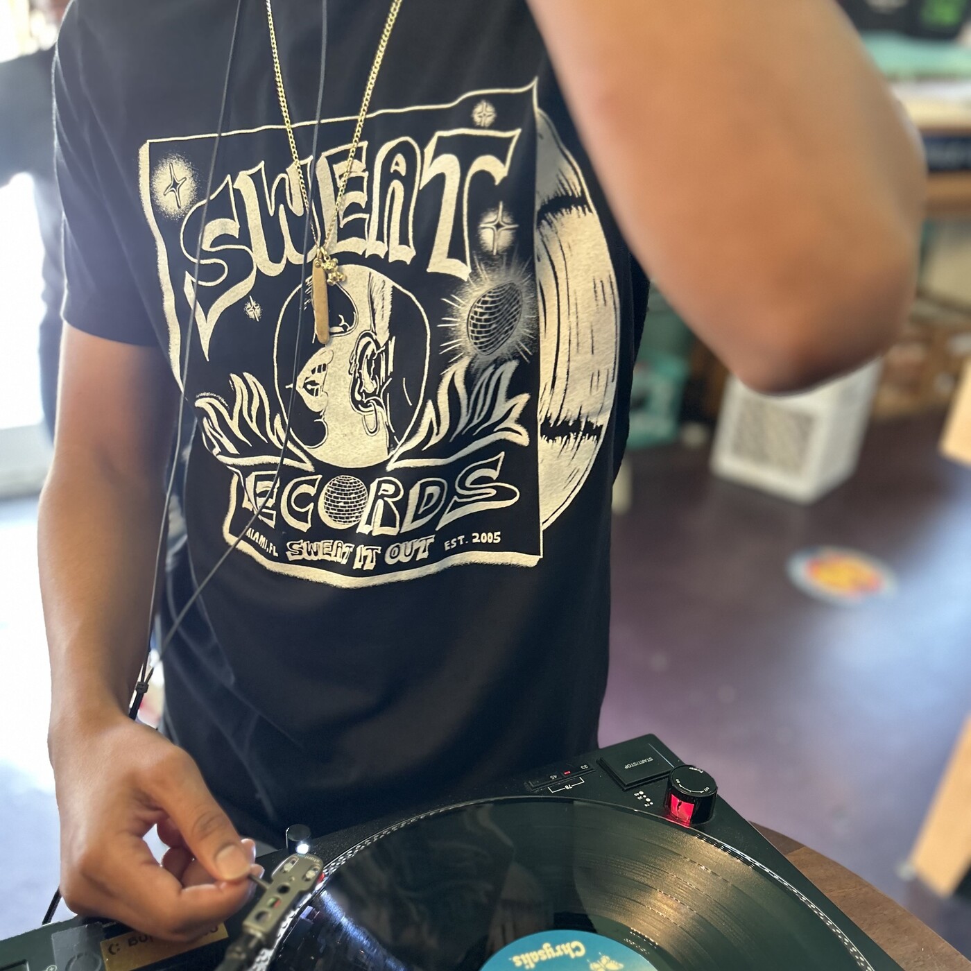 Sweat X Kelly Breez Tee - Sweat Records
