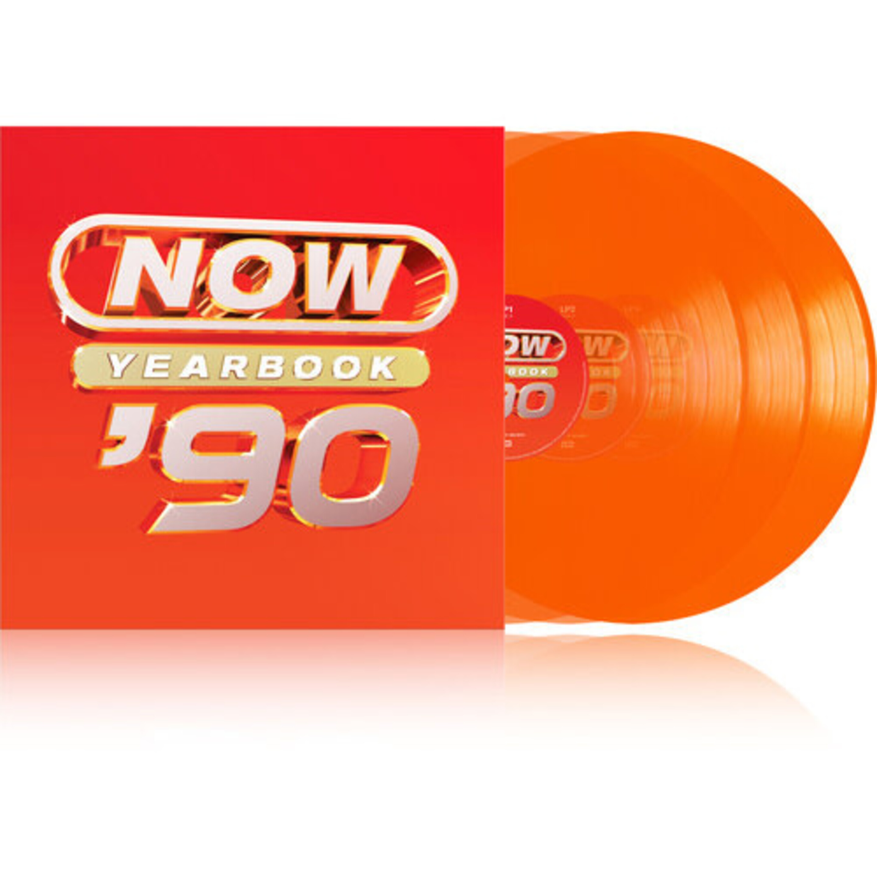 Various - Now Yearbook 1990 (Translucent Orange) [Import] 3LP - Sweat ...