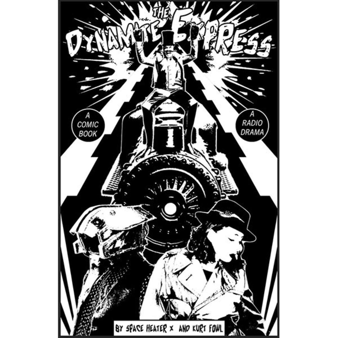 Space Heater/Kurt Fowl - The Dynamite Express Zine - Sweat Records