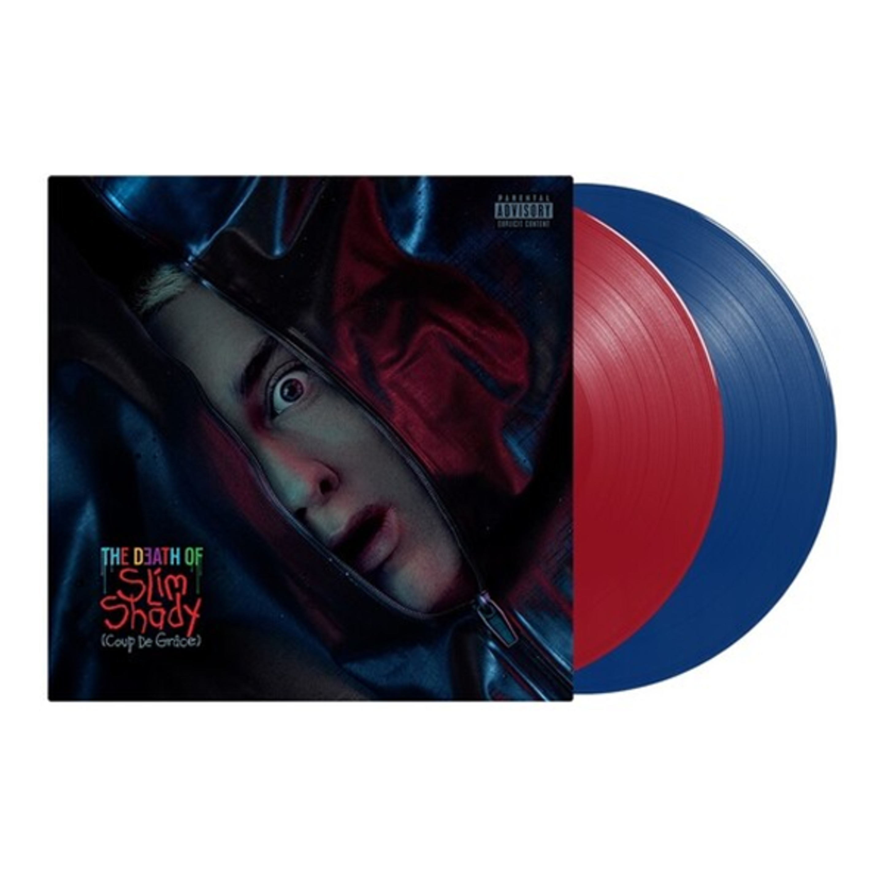Eminem - The Death of Slim Shady (Coup de Grâce) (Red & Blue) 2LP ...