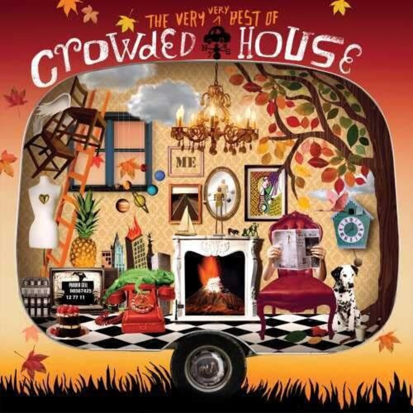 Crowded House - The Very Very Best Of Crowded House 2LP - Sweat Records