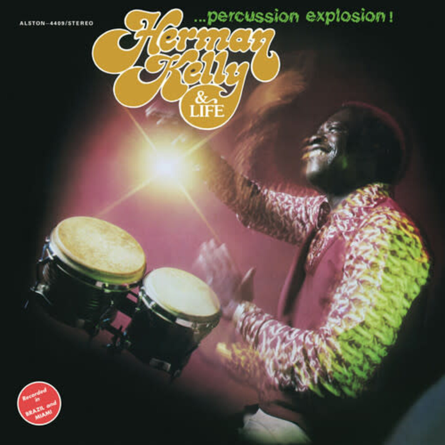 Herman Kelly & Life - Percussion Explosion! LP - Sweat Records