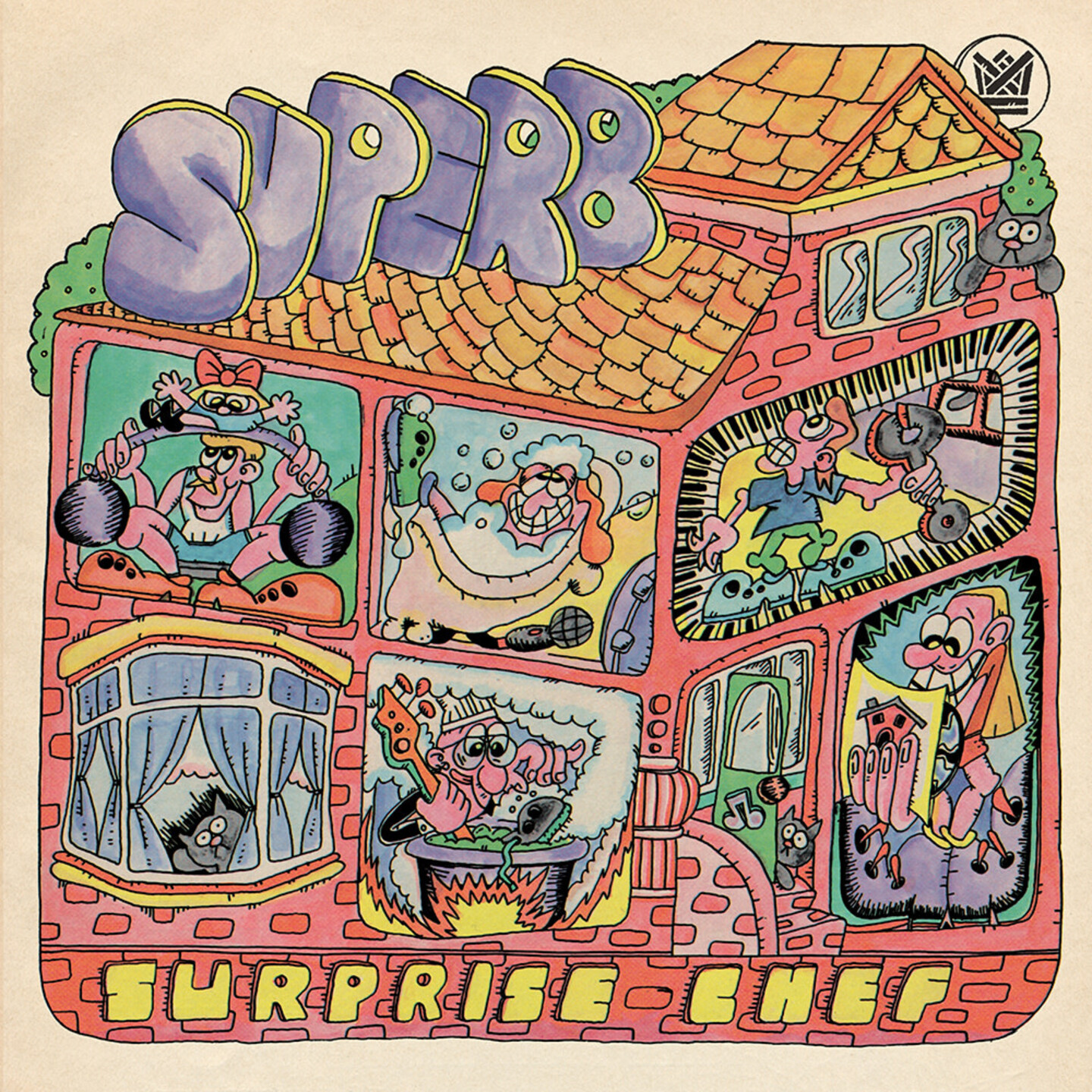 Surprise Chef - Superb (IEX, Translucent Tangerine) LP - Sweat Records