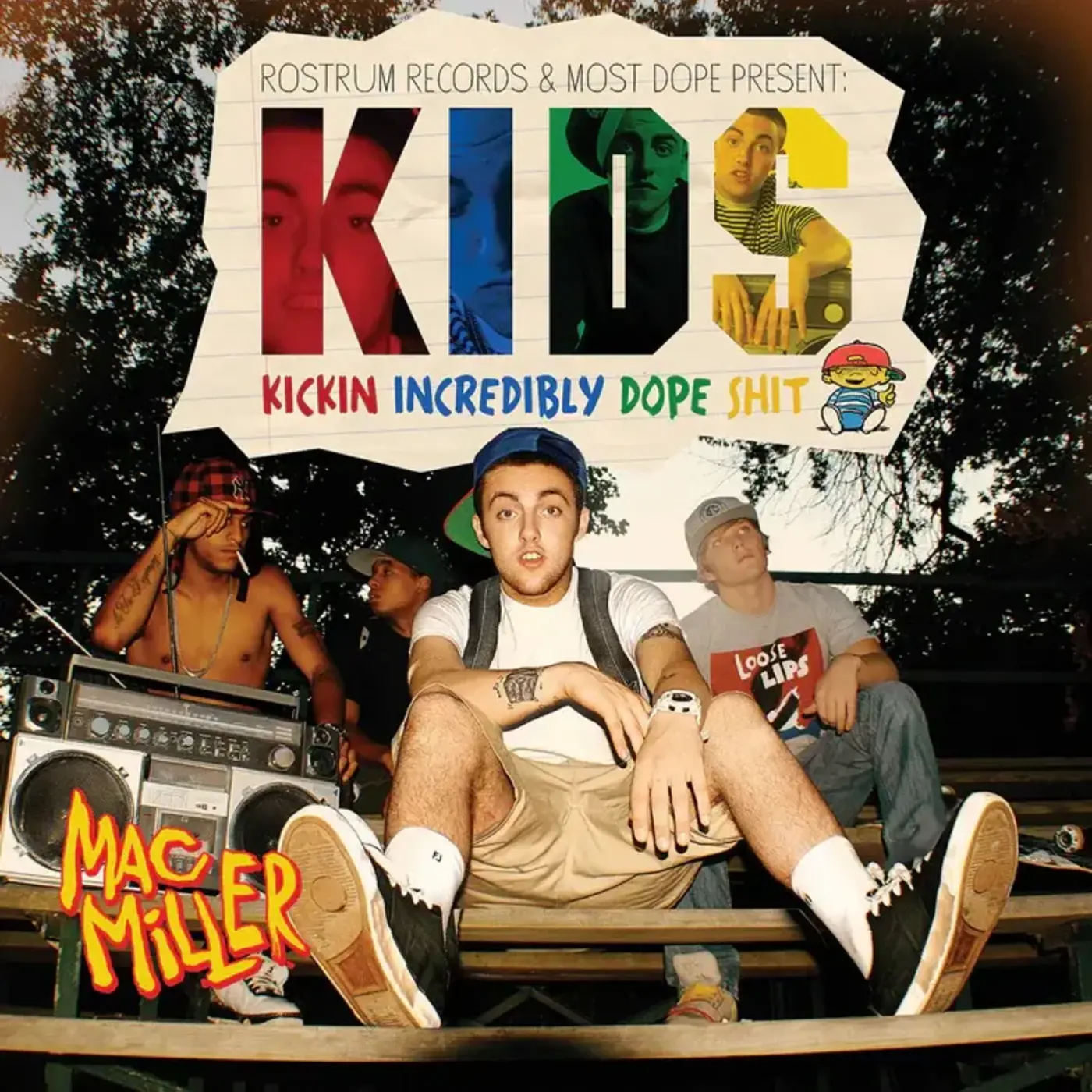 Mac Miller - K.I.D.S. (Translucent Yellow) 2LP - Sweat Records