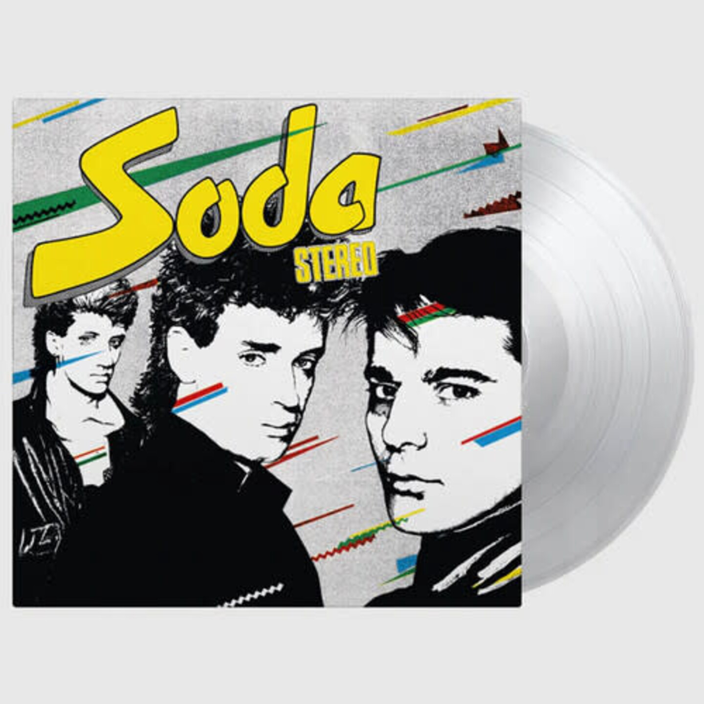 Soda Stereo - Soda Stereo (Crystal Clear, 180g) [Import] LP - Sweat Records