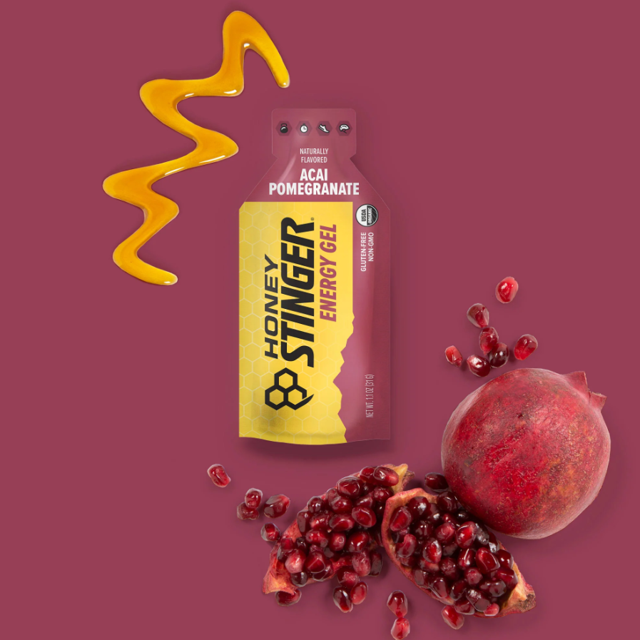 Honey Stinger Energy Gel Case (24) - Acai Pomegranate - Running Works