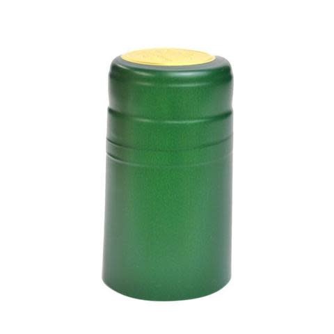 PVC Capsules (30 count) - Metallic Green - Wine Kit Warehouse, LLC