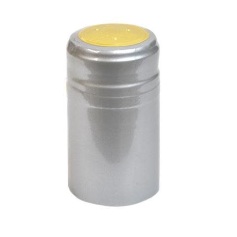 PVC Capsules (30 count) - Silver - Wine Kit Warehouse, LLC