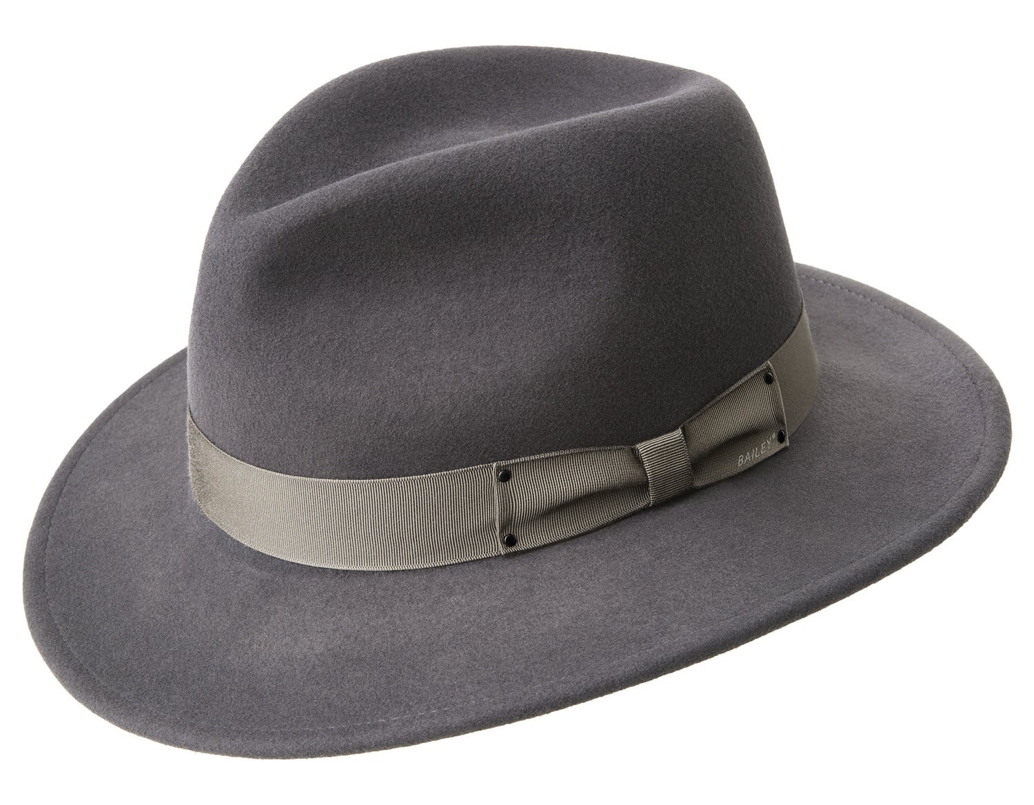 Curtis Wool Felt Fedora BAILEY | Fast Shipping | Henri Henri - Henri Henri