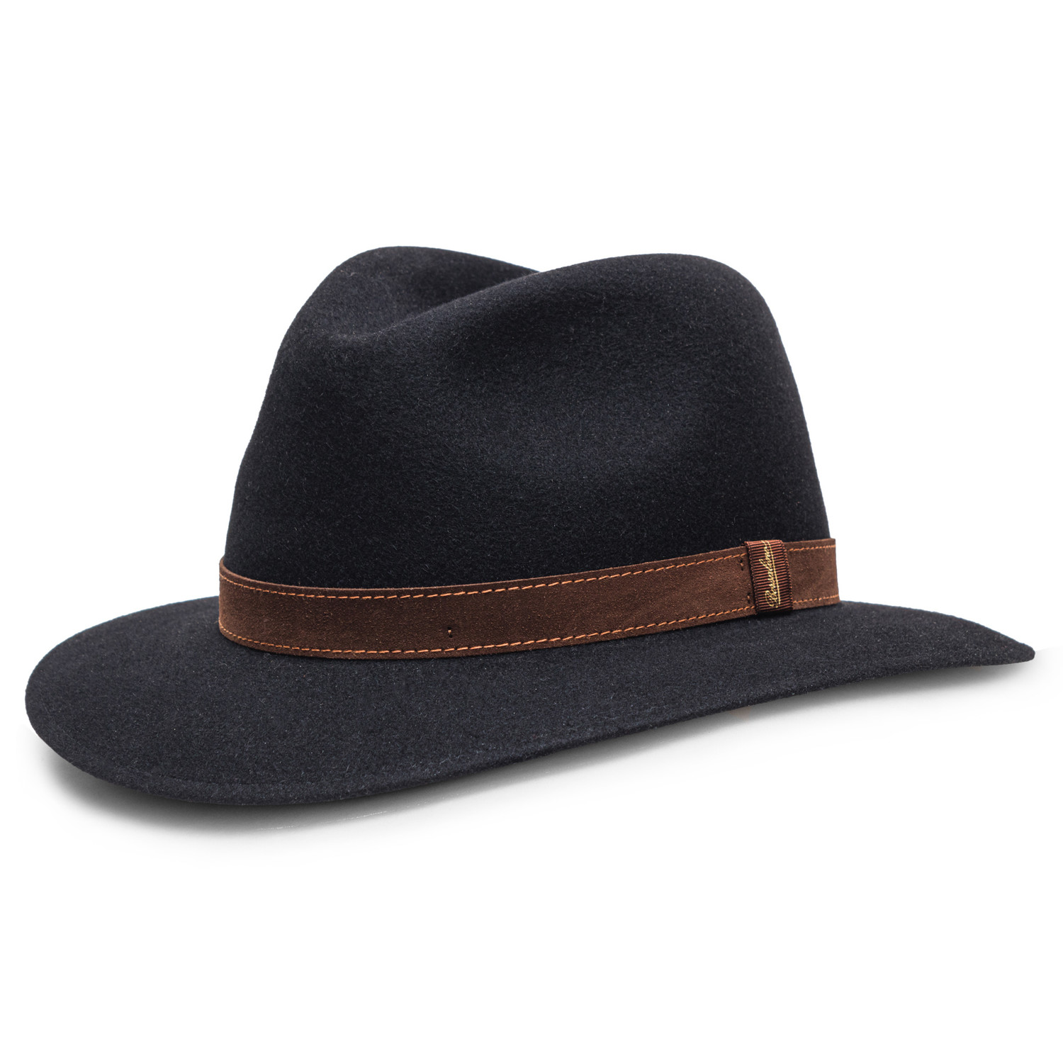 Alessandria Traveller Safari Brim Fur Felt Hat BORSALINO | Henri Henri ...