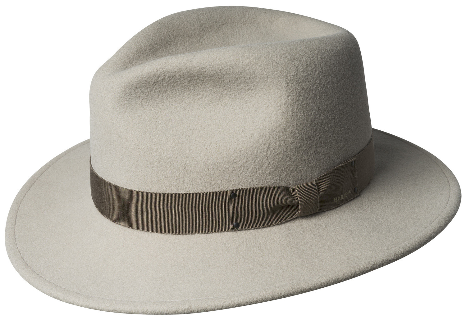 Curtis Wool Felt Fedora BAILEY | Fast Shipping | Henri Henri - Henri Henri
