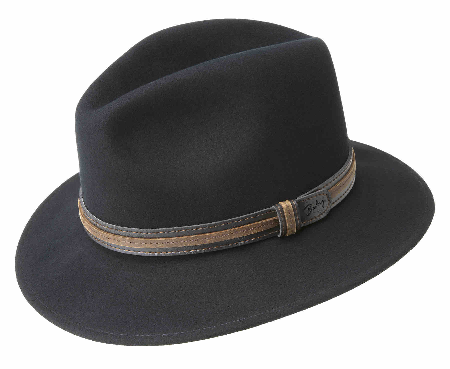 Brandt Wool Felt Fedora Hat BAILEY | Fast Shipping | Henri Henri ...