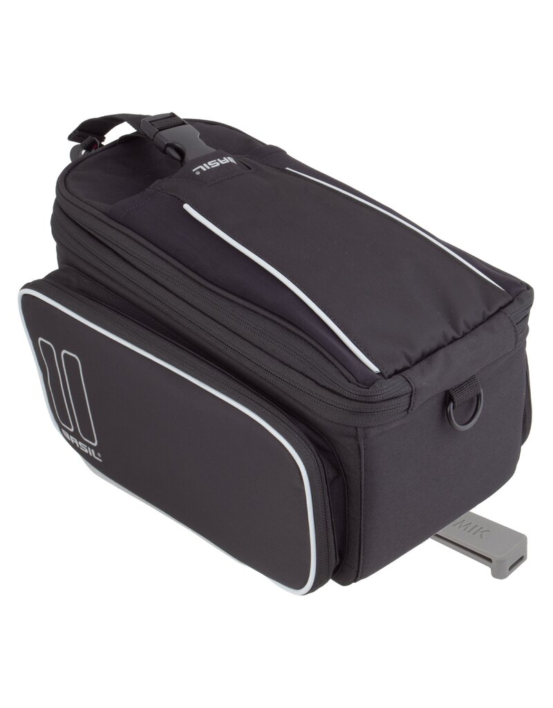 Basil Sport Design Trunk Bag MIK attachment Black - E-bikes and Cycles