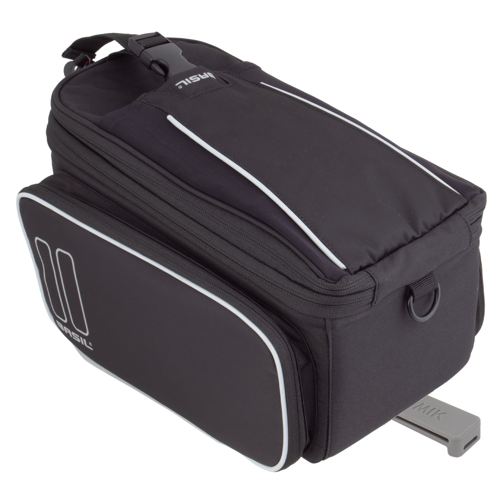 Basil Sport Design Trunk Bag MIK attachment Black - E-bikes and Cycles