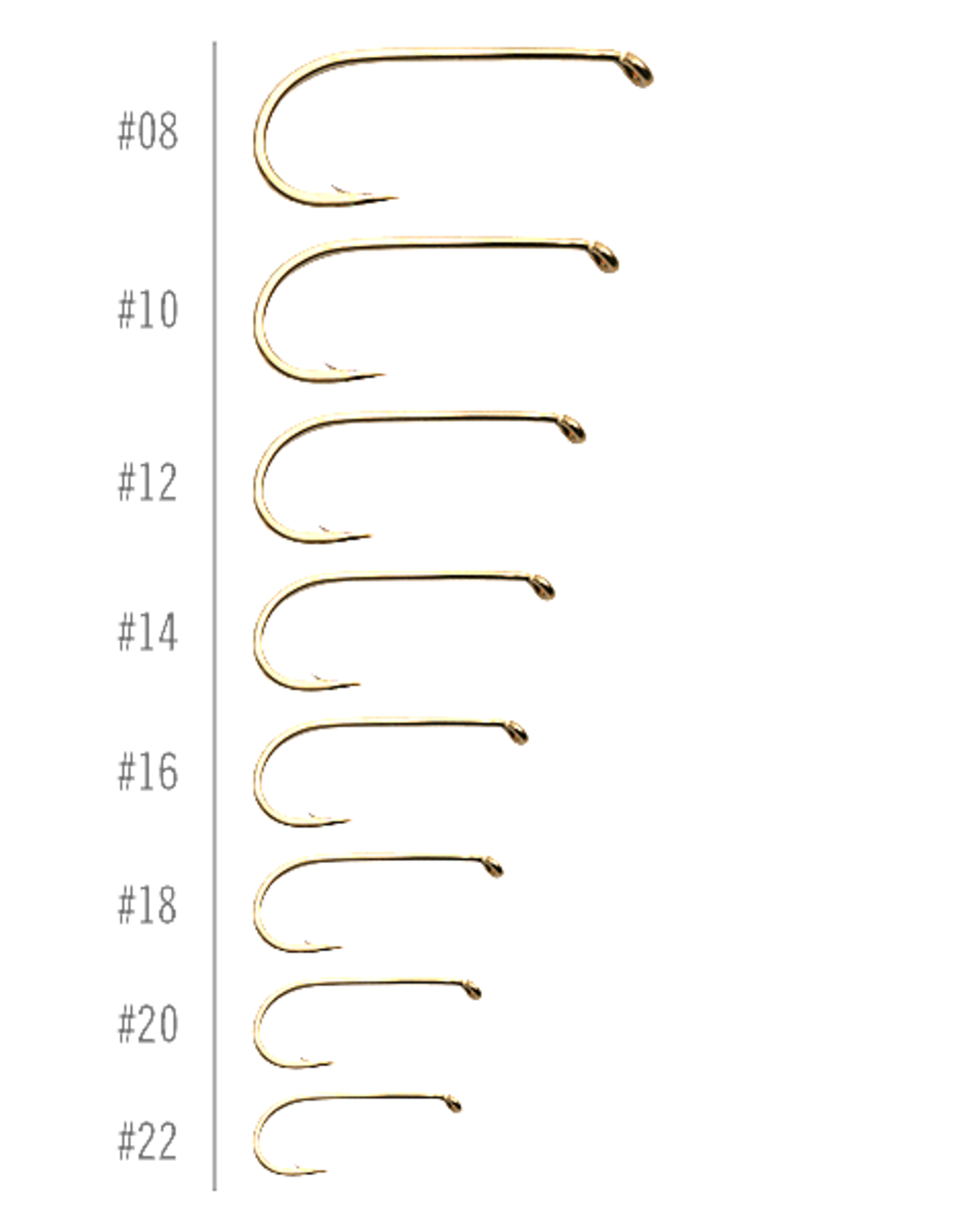 MFC - Standard Dry Fly Hook - 25 Pack - Mountain Angler