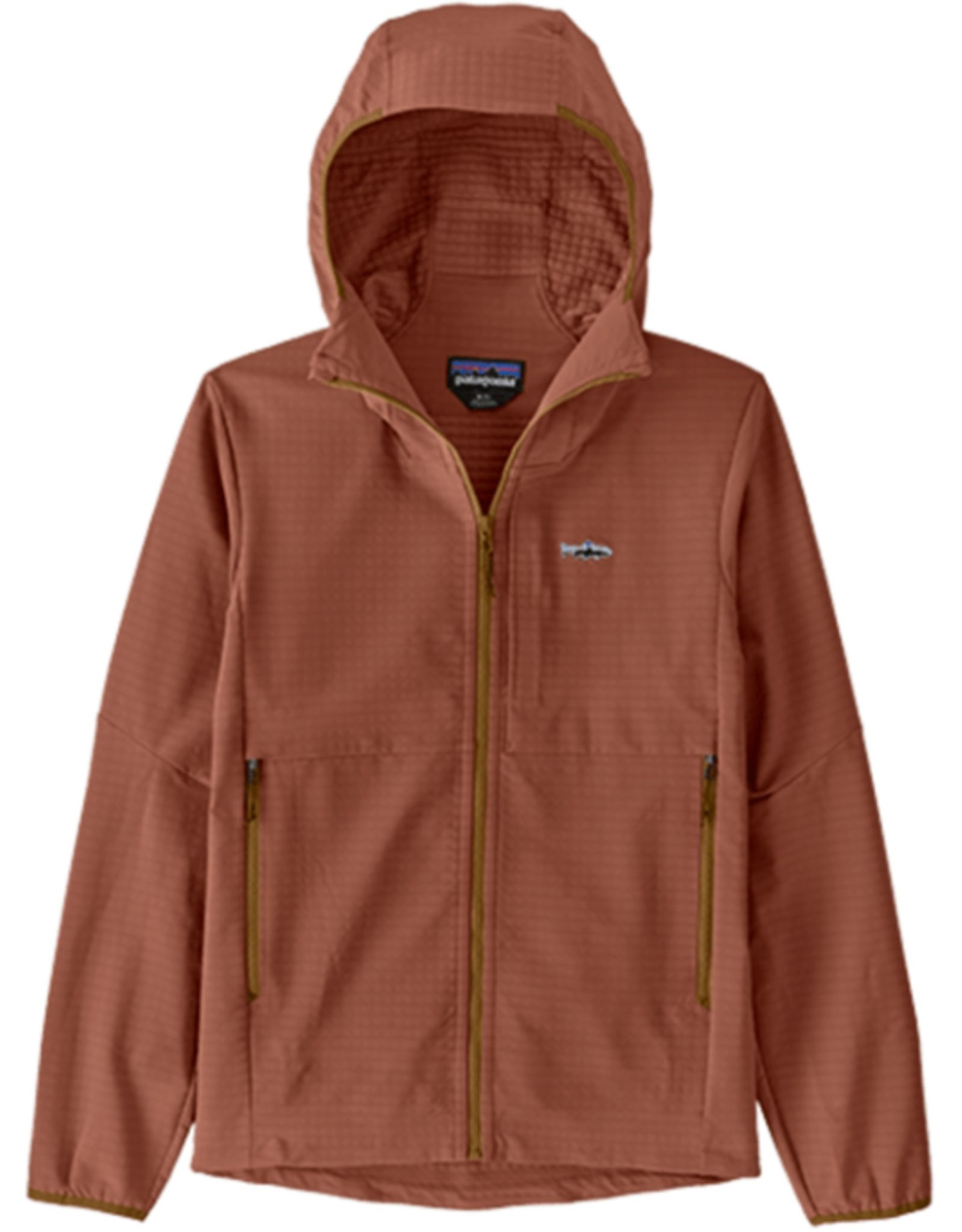 Patagonia - M's R1 TechFace Fitz Roy Trout Hoody - Mountain Angler