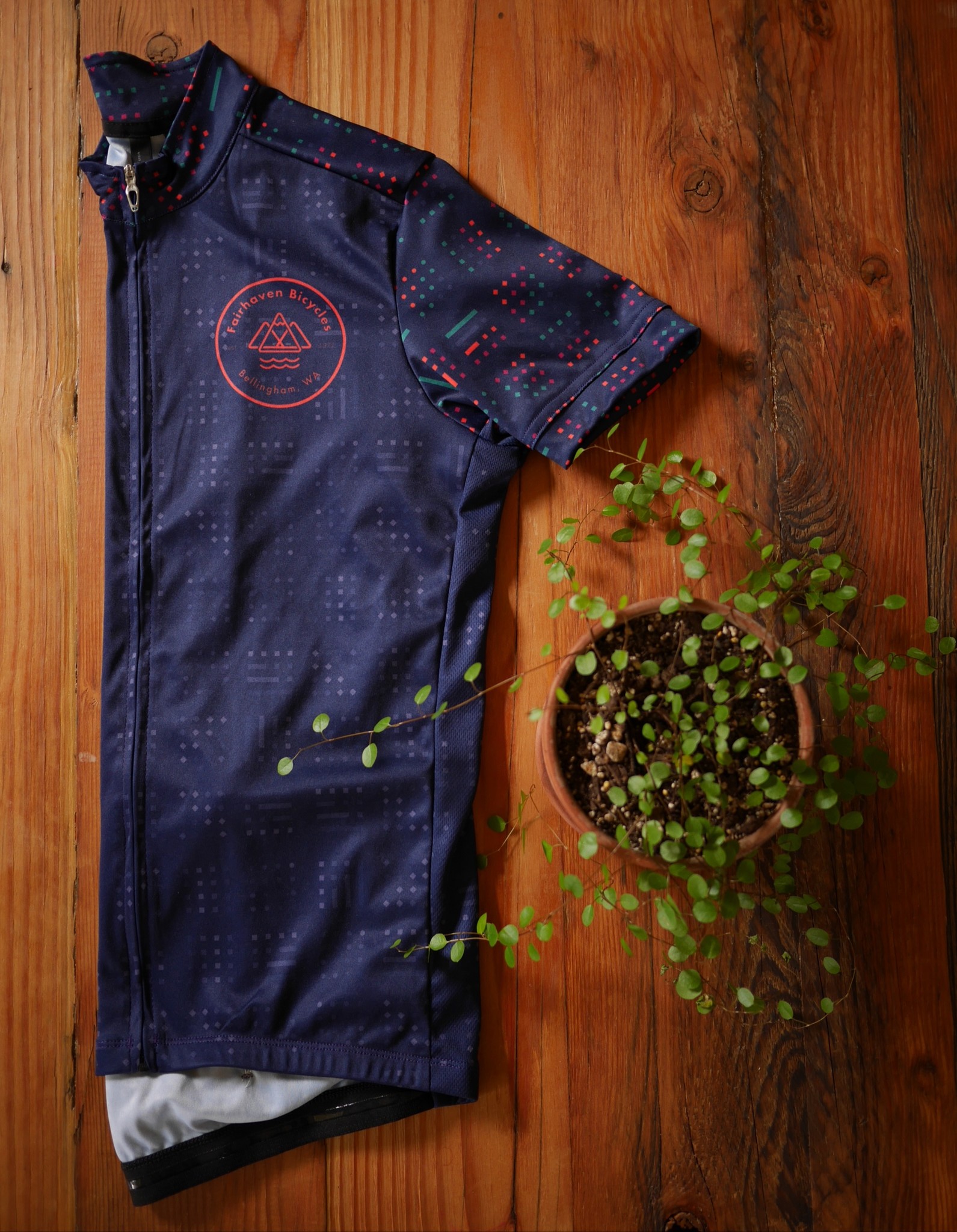 Fairhaven Bicycles Jersey -Trifecta Print- - Fairhaven Bicycles