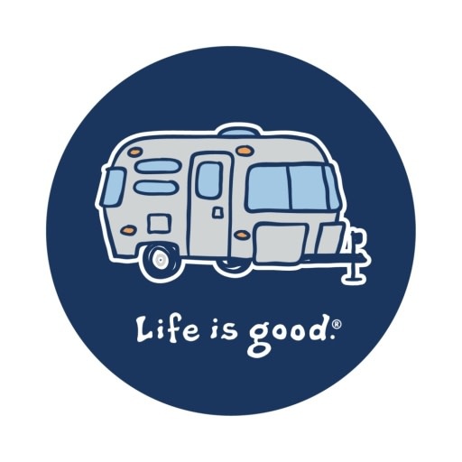 4" Circle Sticker - The Benchmark Outdoor Outfitters