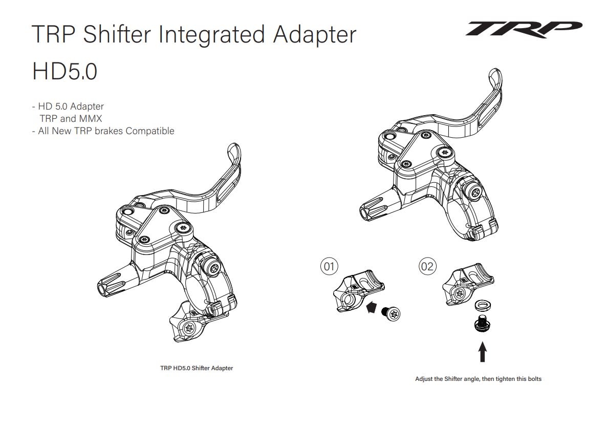TRP EVO PRO & EVO X Shifter/ Dropper Post Adapters - - Two Hoosiers ...