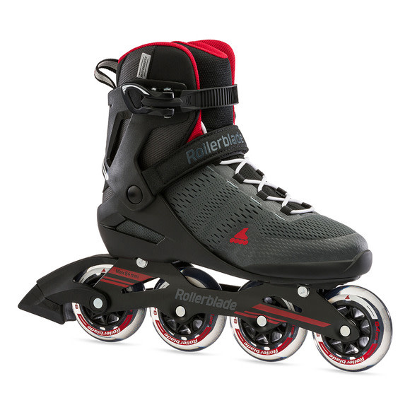 Rollerblade Spark 84 Grey/Red - Nerd Roller Skates Inc.