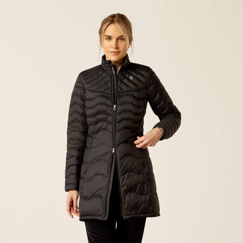 Ariat Manteau long Ideal Down Noir - D&R Boutique équestre inc