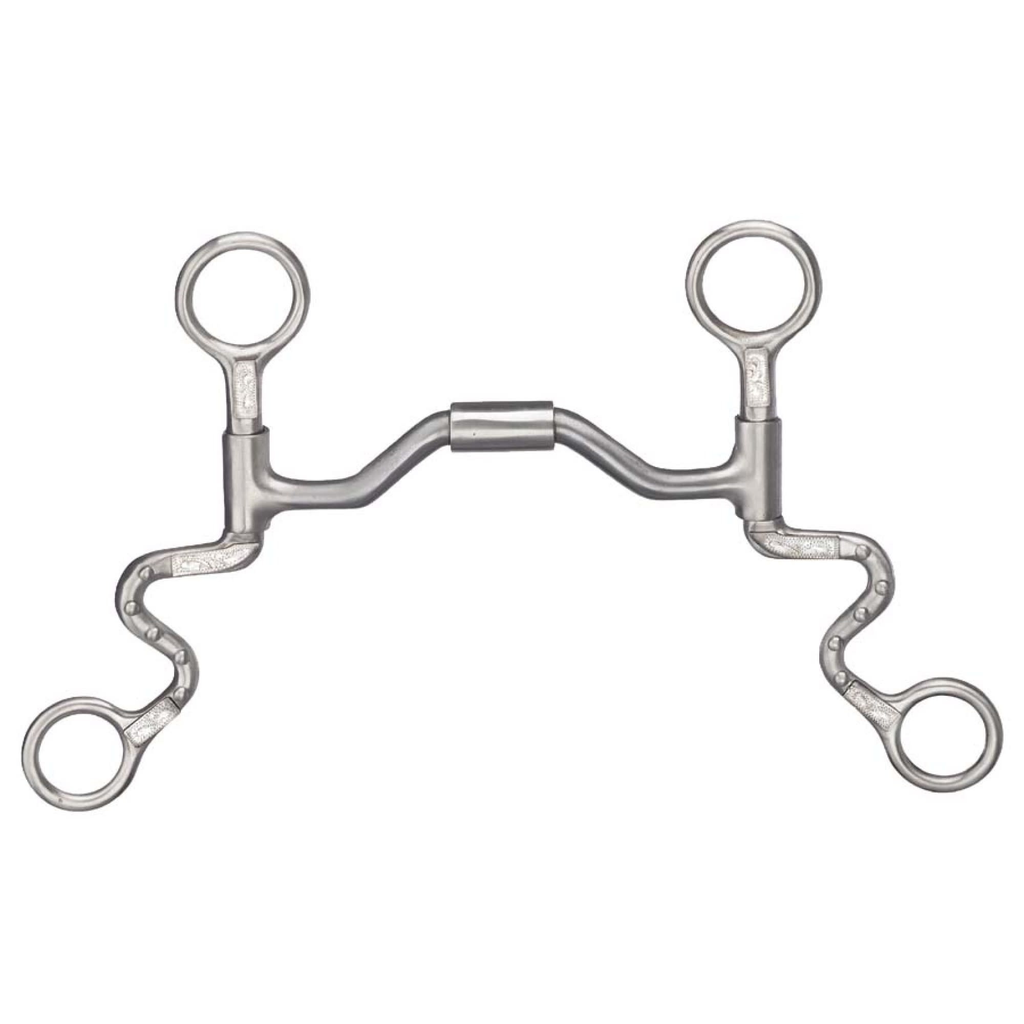 western rawhide Francois Gauthier Brushed Stainless steel low port bit ...