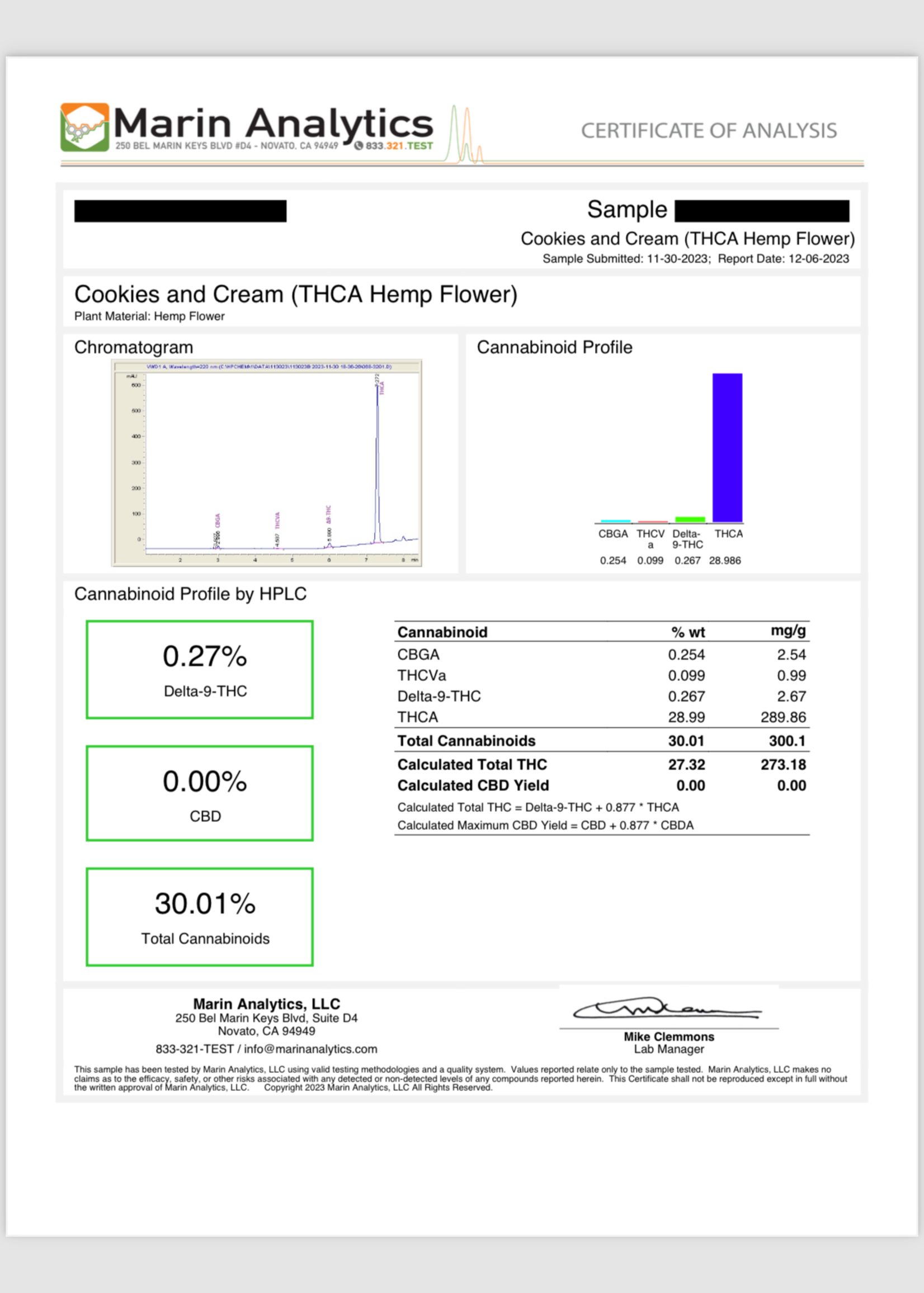 Double Stuff THC-A (indica hybrid **Premium** - 529Vapes