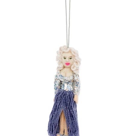 Silk Road Bazaar- Dolly Parton Ornament - Diana Warner