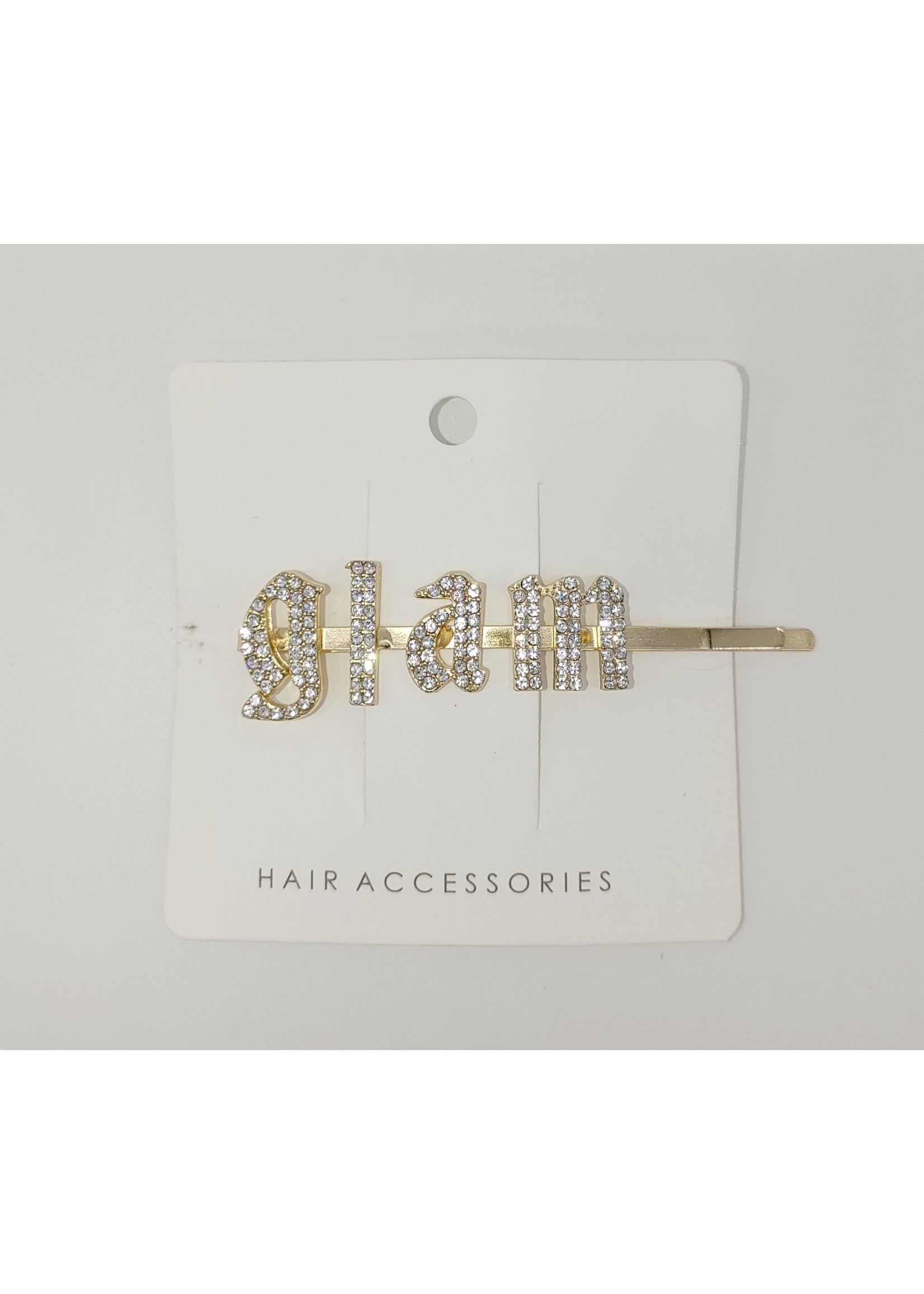 Word Hair Clips - Black Beauty & Supply