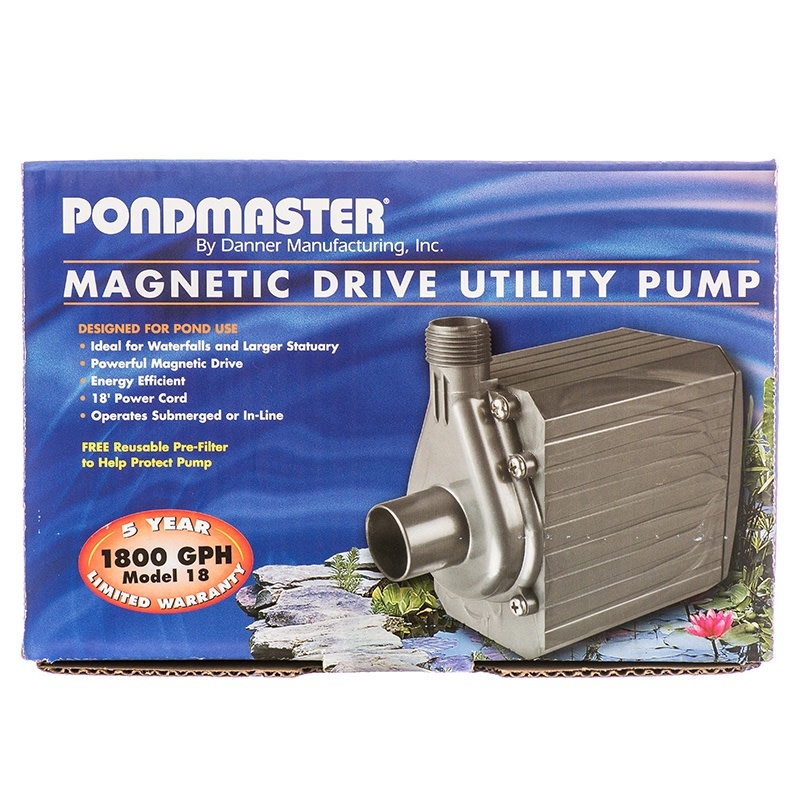 PONDMASTER 1800 GPH PUMP - Pickering Valley Feed & Farm Store