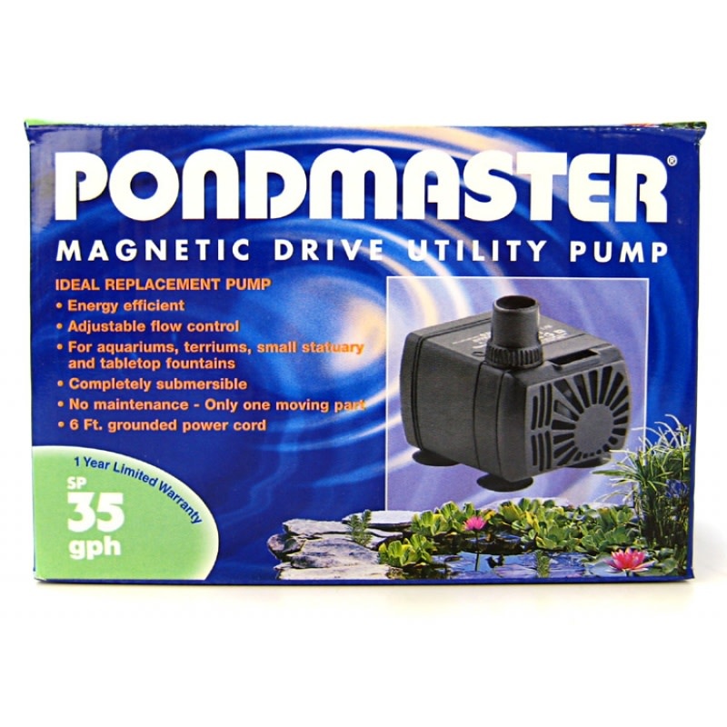 PONDMASTER 35 GPH PUMP - Pickering Valley Feed & Farm Store