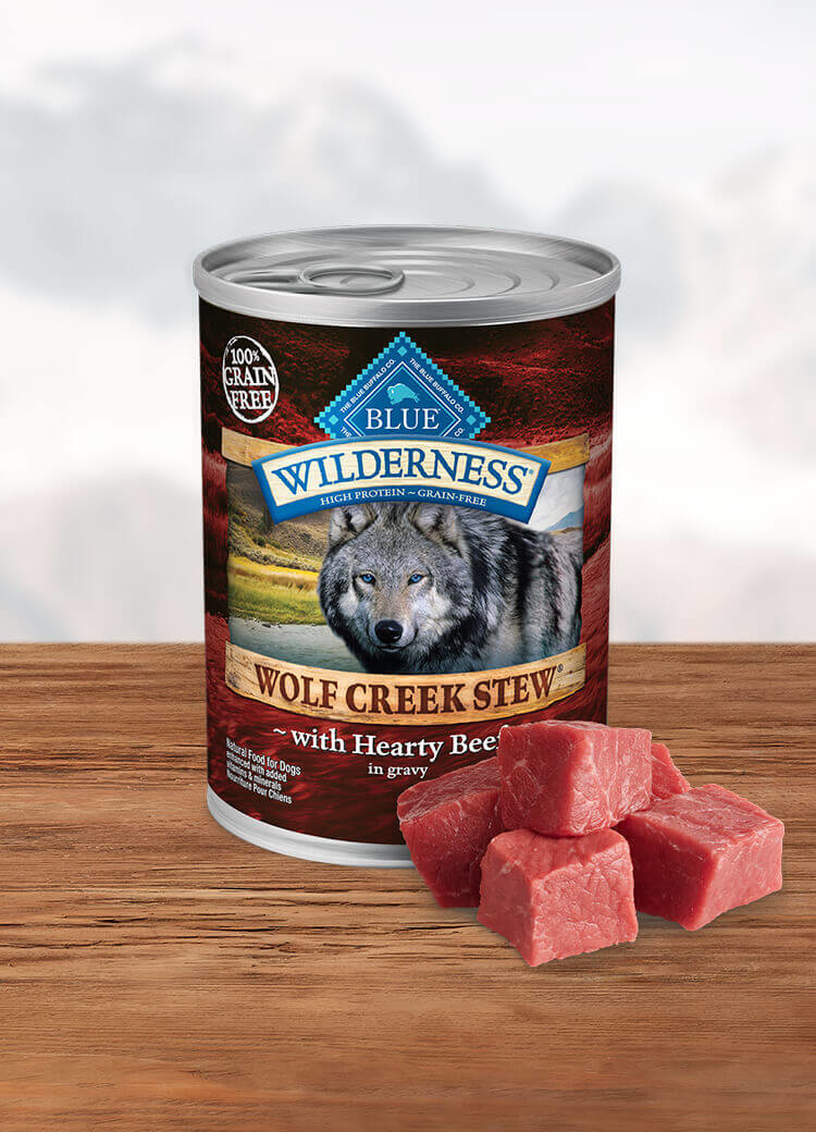 BLUE BUFFALO WILDERNESS WOLF CREEK BEEF STEW 12.5OZ CASE OF 12 ...