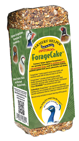 FORAGE CAKE FOR PREMIUM FLOCKS - Pickering Valley Feed & Farm Store