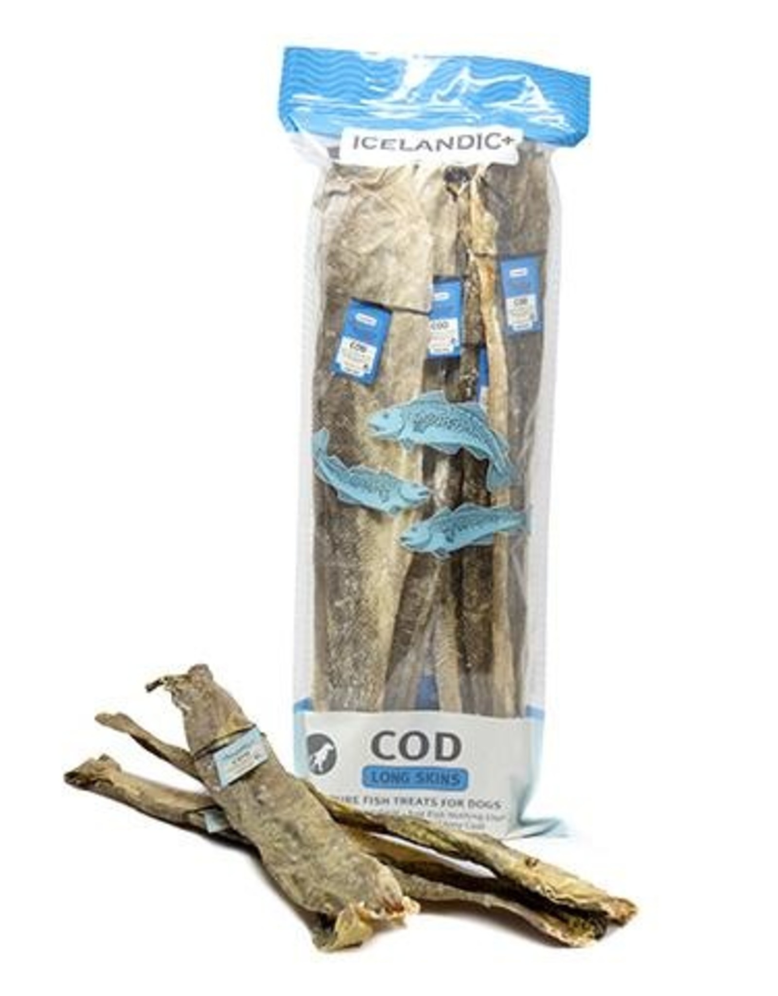 ICELANDIC TREAT LONG COD SKINS - Pickering Valley Feed & Farm Store