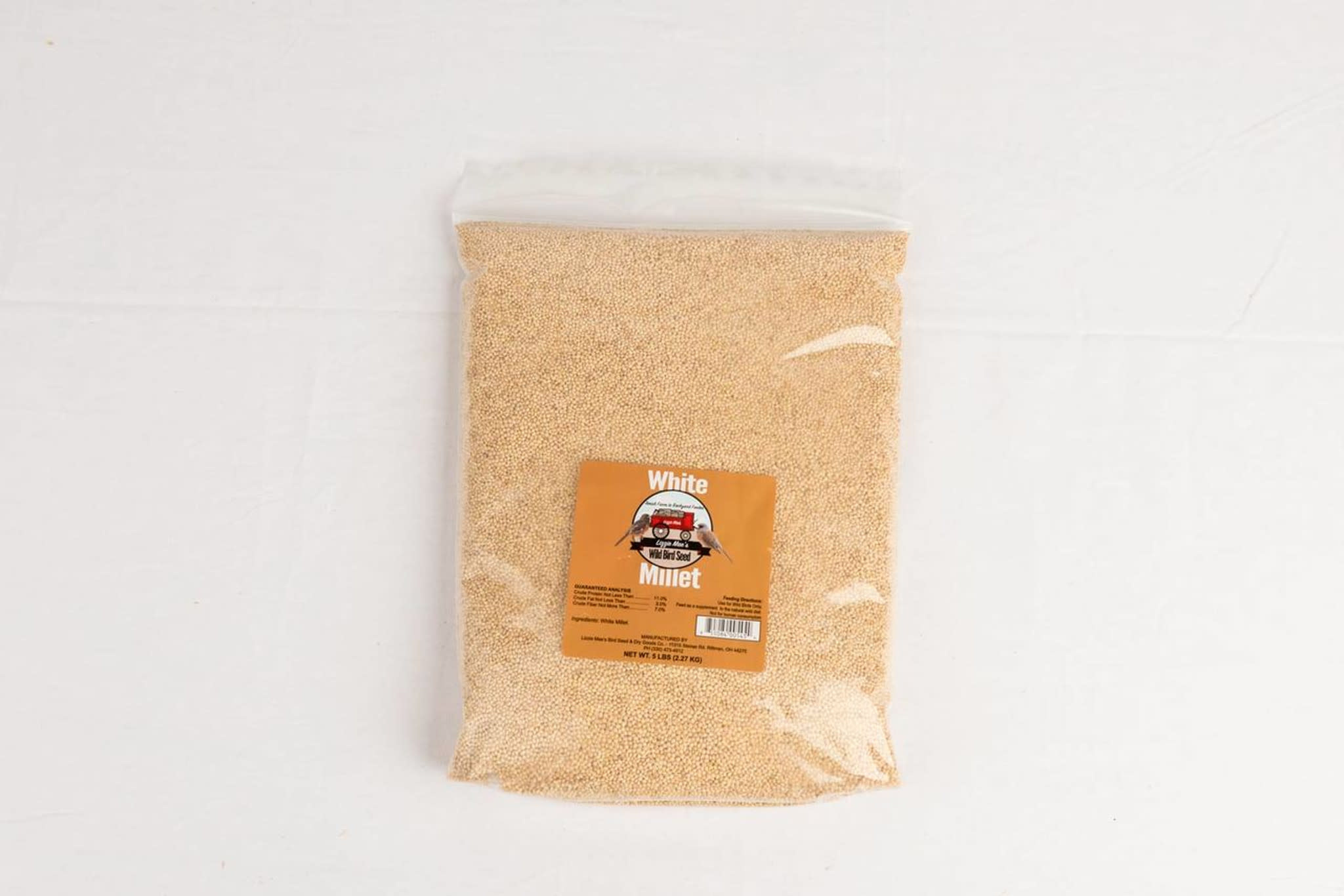 LIZZIE MAE LIZZIE MAE'S WHITE MILLET 5 LBS - Pickering Valley Feed ...