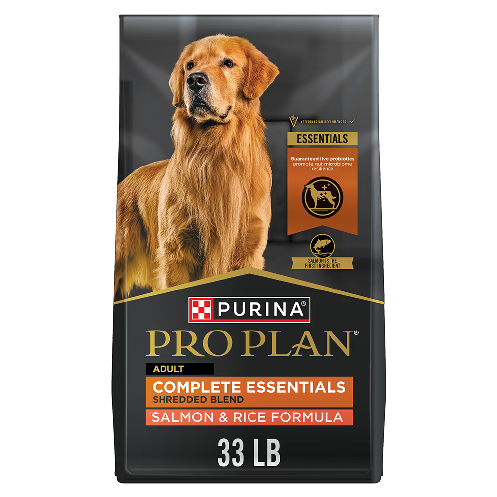 NESTLE PURINA PETCARE PRO PLAN DOG SHREDDED SALMON & RICE 5 LB (5 ...