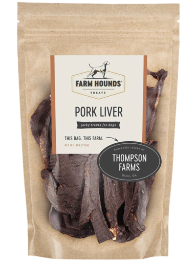 Farm Hounds Farm Hounds Pork Liver 4.0oz - Pickering Valley Feed & Farm ...