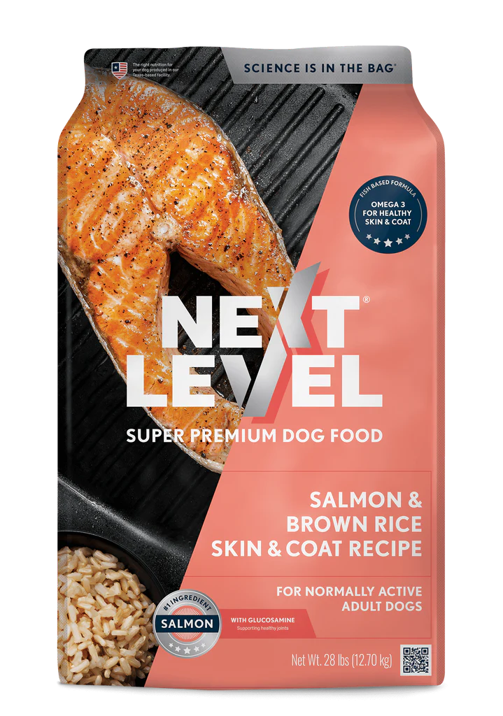 Next Level NEXT LEVEL DOG SALMON & BROWN RICE 15 LB - Pickering Valley ...