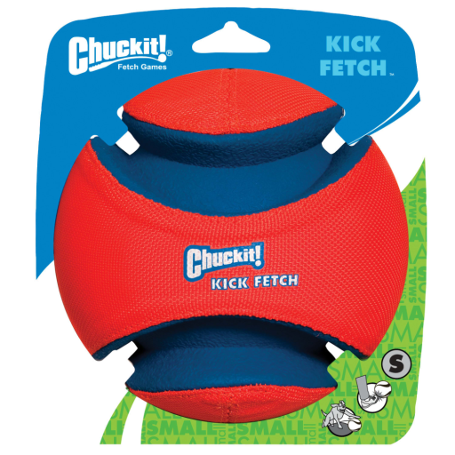 Petmate Chuckit! Kick Fetch Canvas Dog Ball Small (5.5 ) for Small Dogs ...