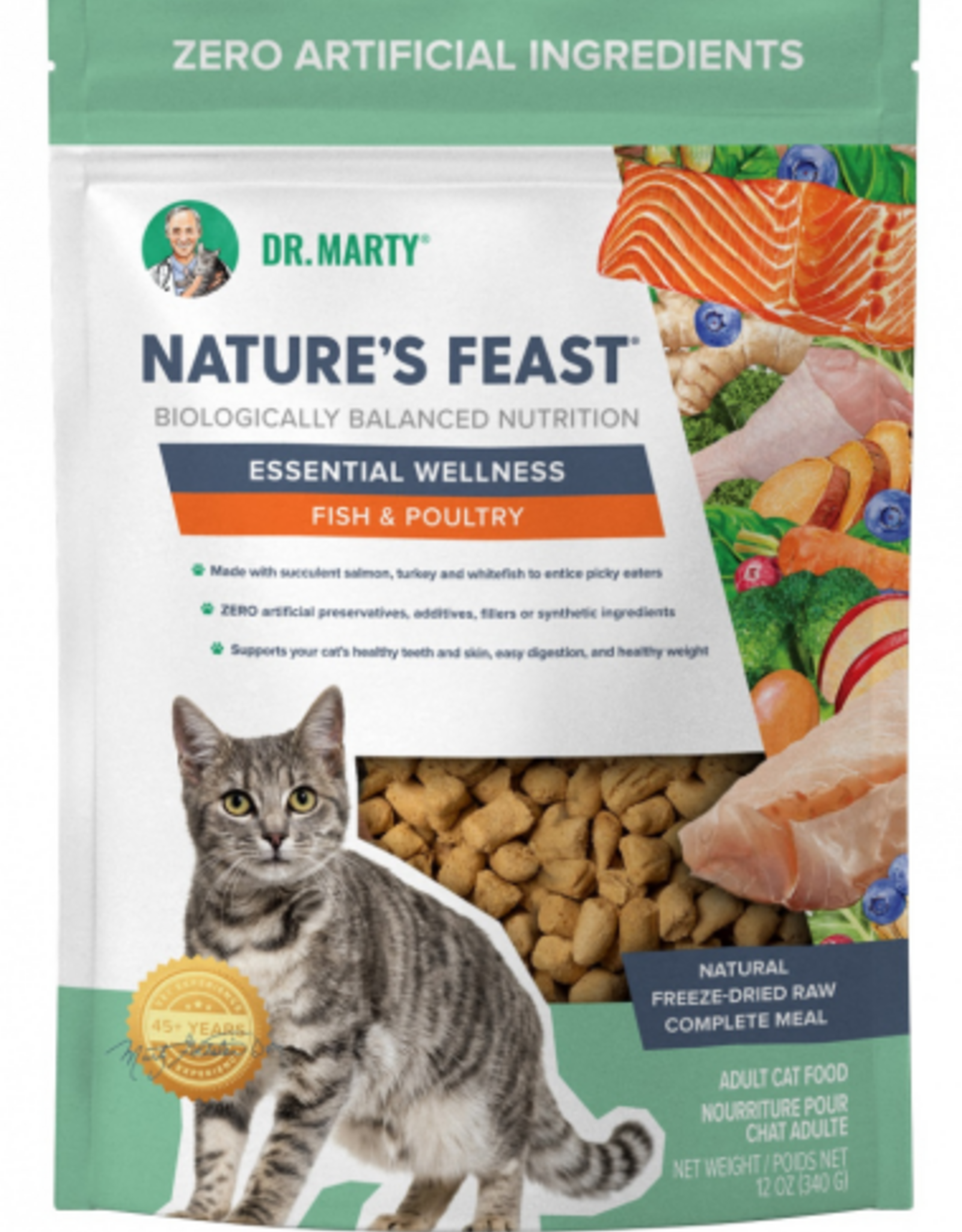 Dr. Marty Dr. Marty Nature's Cat Feast Essential Wellness Fish ...