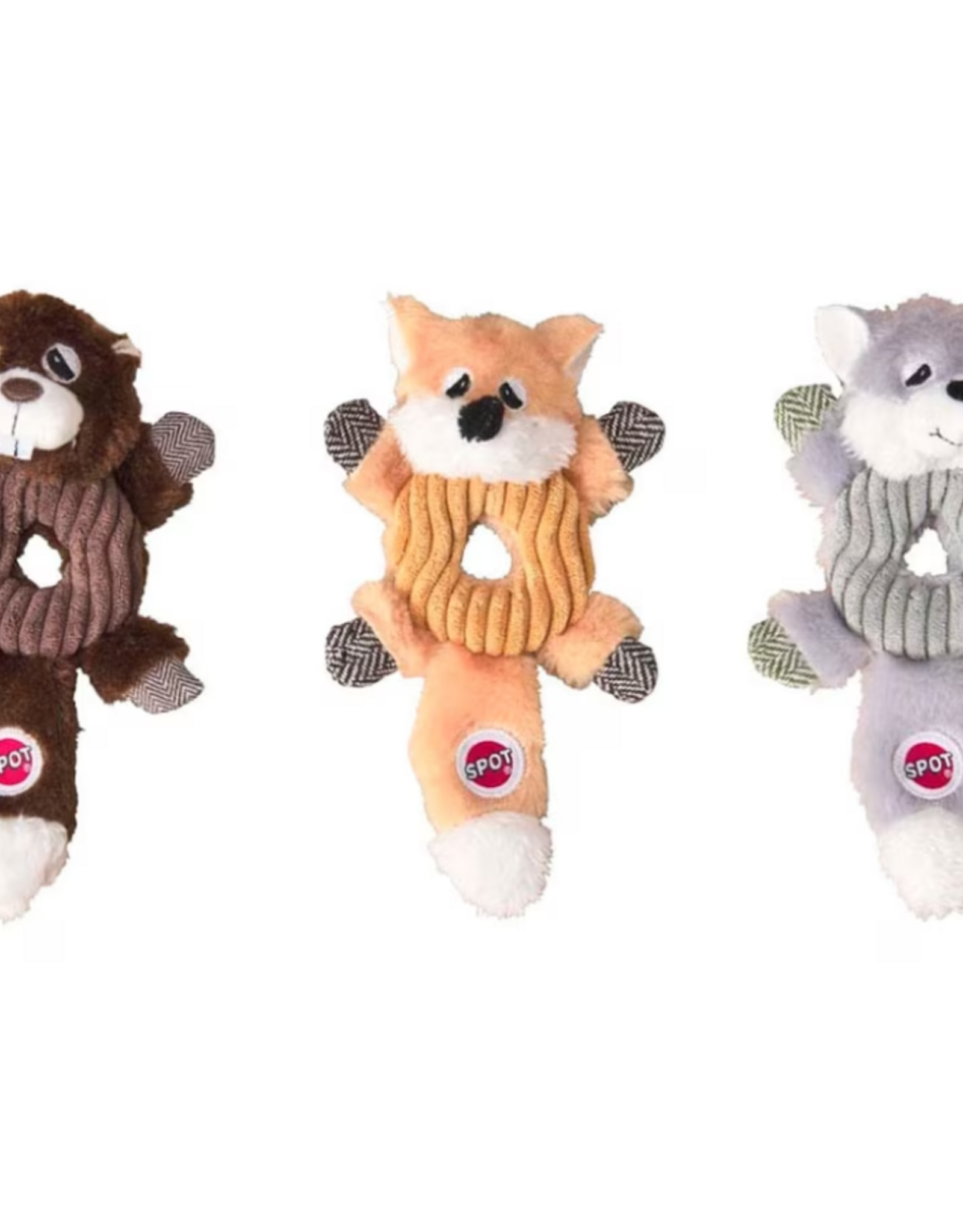 Ethical Pet Spot Lil Spots Donut Crinklers Dog Toy 7" - Pickering ...